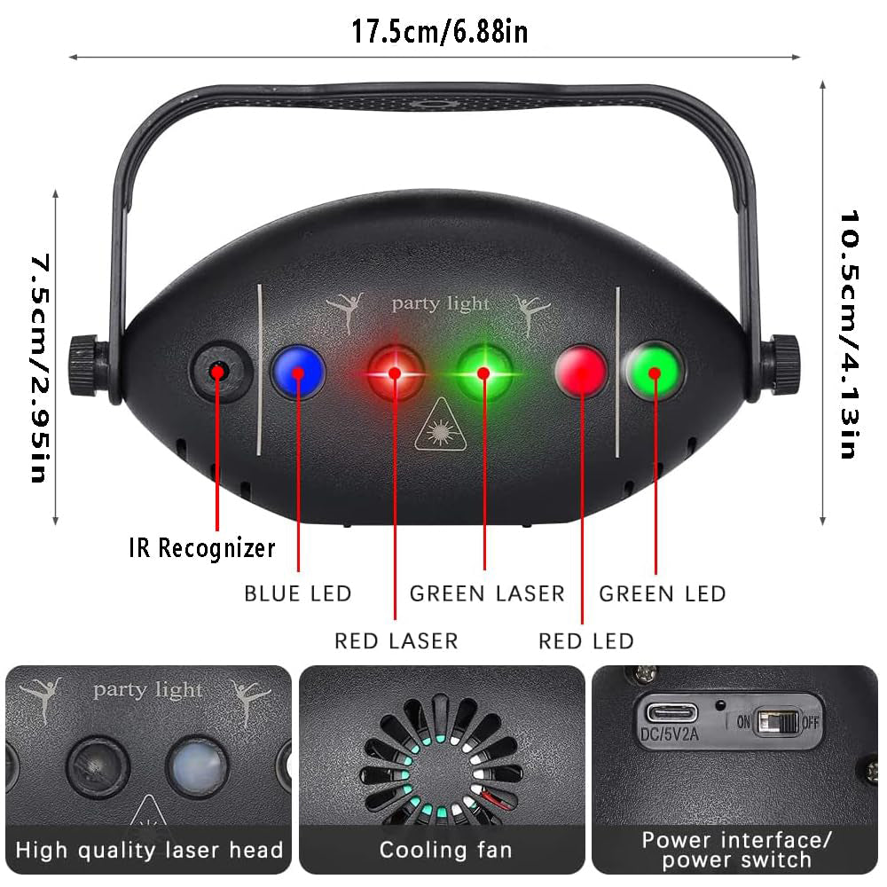 6 Eye Laser Light – Boki Maldives