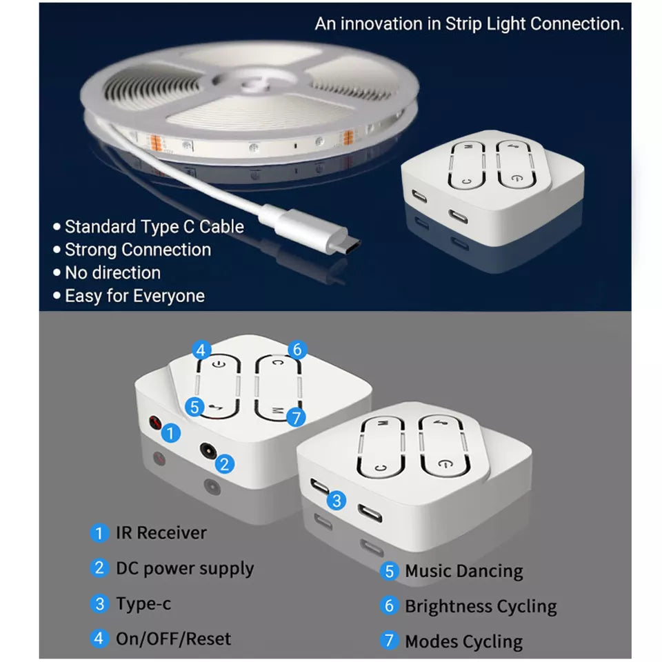 Smart RGB LED Strip Light – Boki Maldives